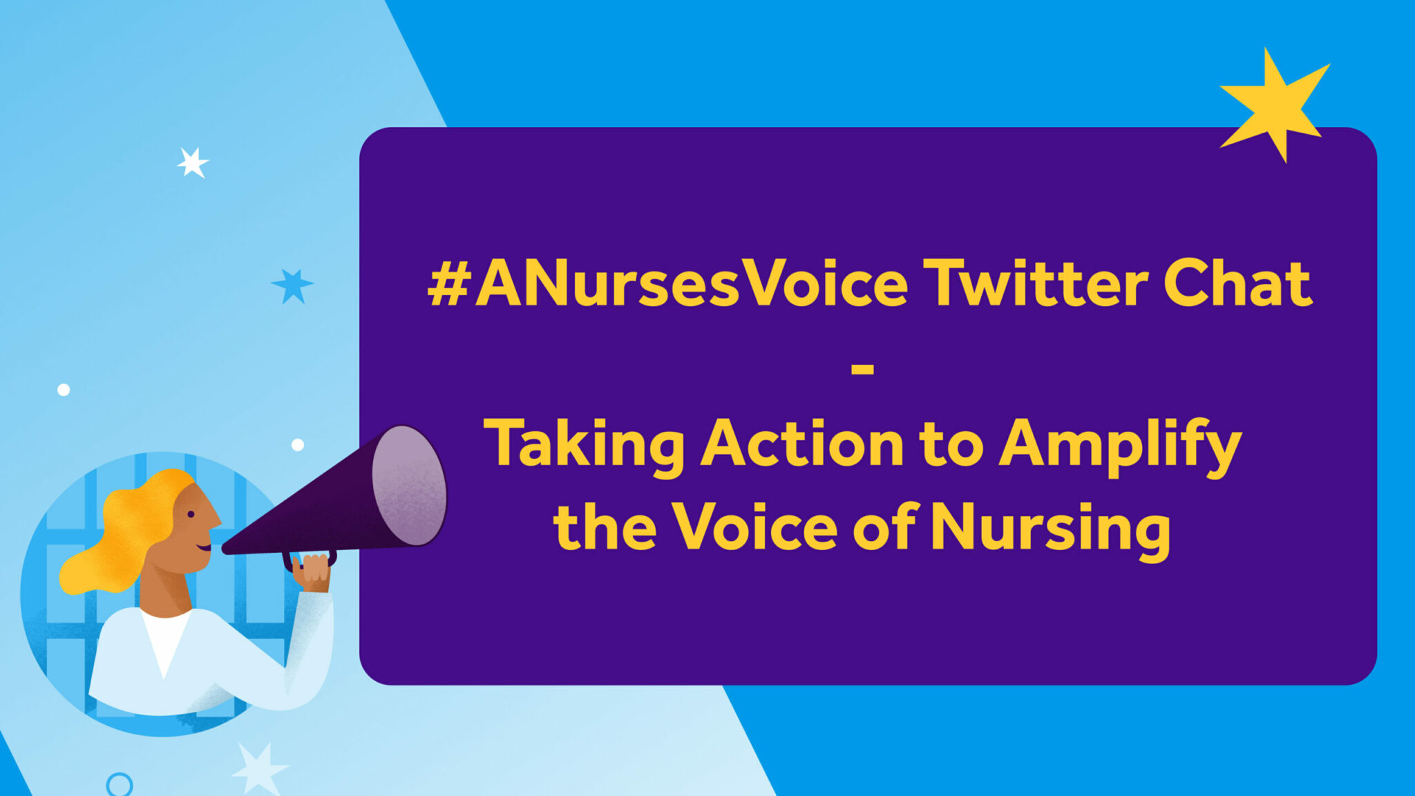 #ANursesVoice Twitter Chat – Taking Action to Amplify the Voice of ...