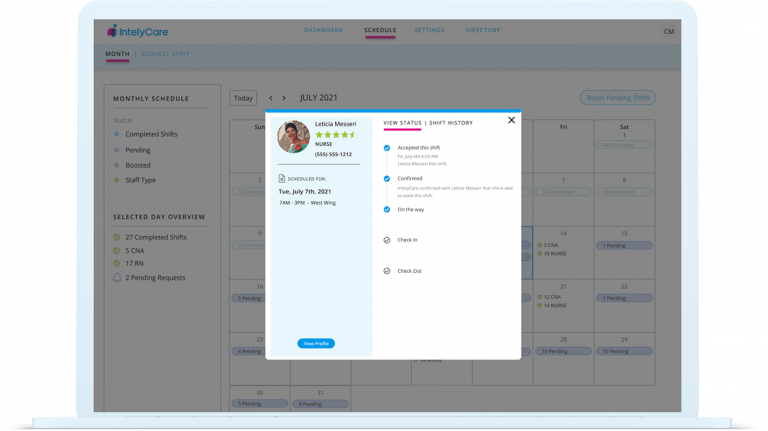 All-In-One Staffing & Scheduling - Talk to Us | IntelyCare
