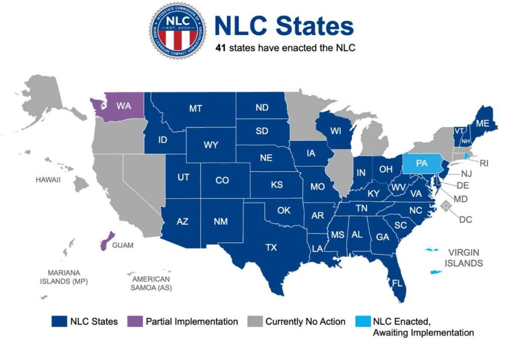 How to Get Licensed in Nursing Compact States 2023 | IntelyCare