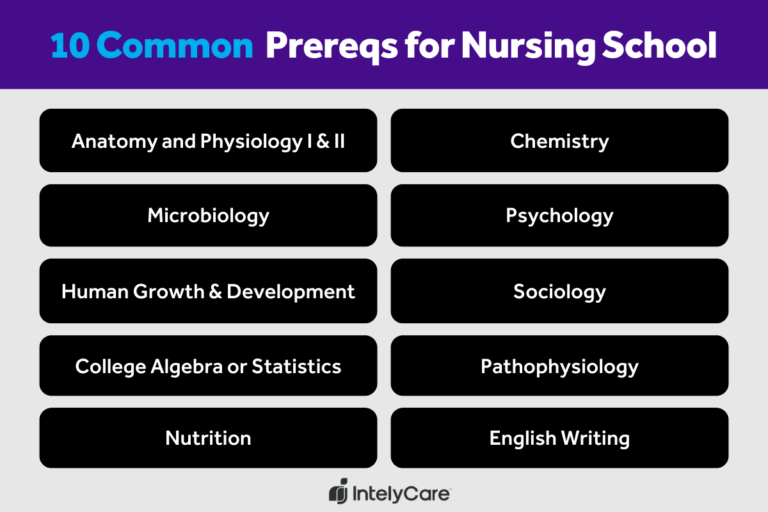 A Guide to Prereqs for Nursing School | IntelyCare