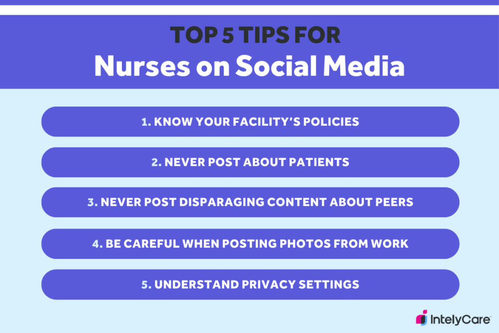 Social Media and Nursing: Guidelines for Nurses | IntelyCare