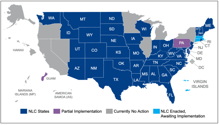 How to Get Licensed in Nursing Compact States 2024 | IntelyCare