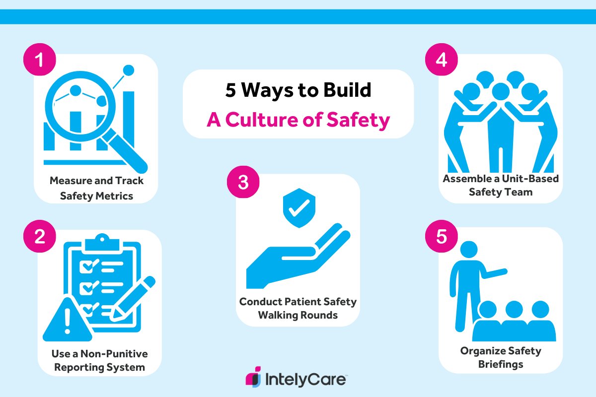 5 Ways to Build a Culture of Safety | IntelyCare