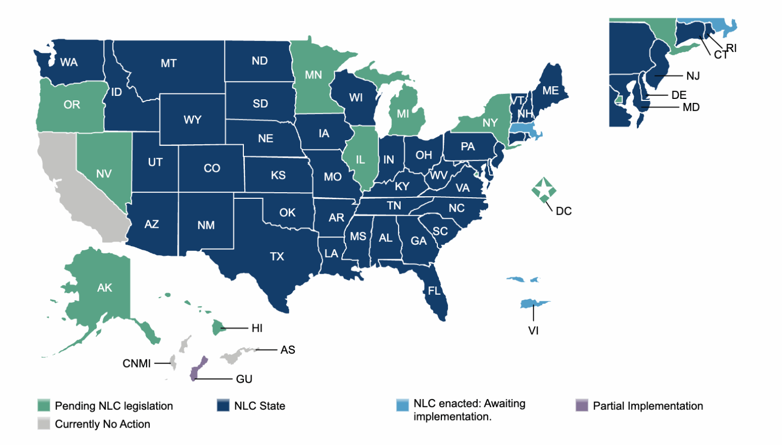 How to Get Licensed in Nursing Compact States 2025 | IntelyCare